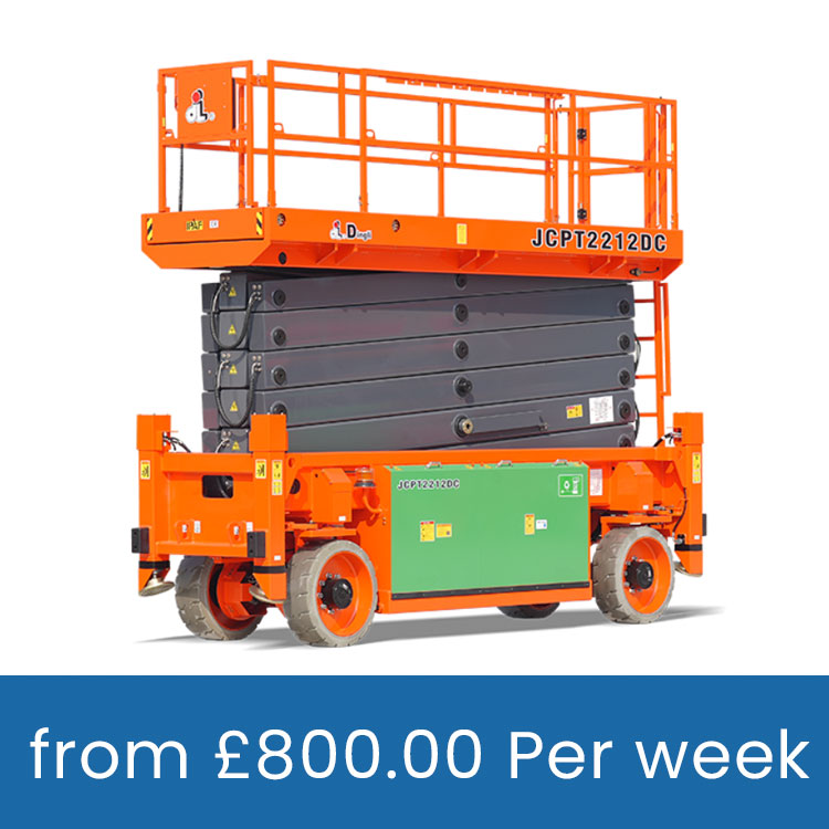 22m Electric Scissor Lift - Central Site Solutions